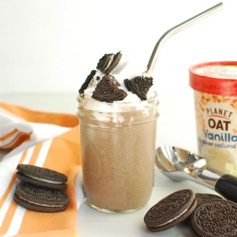 Dairy Free Cookies and Cream Milkshake - Dairy Free for Baby