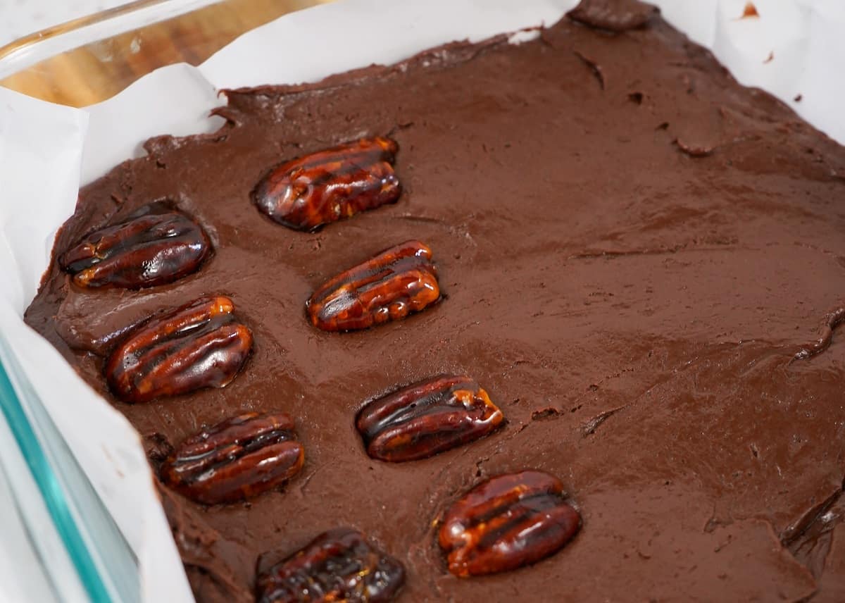 Easy Dairy Free Fudge with Candied Pecans - Dairy Free for Baby