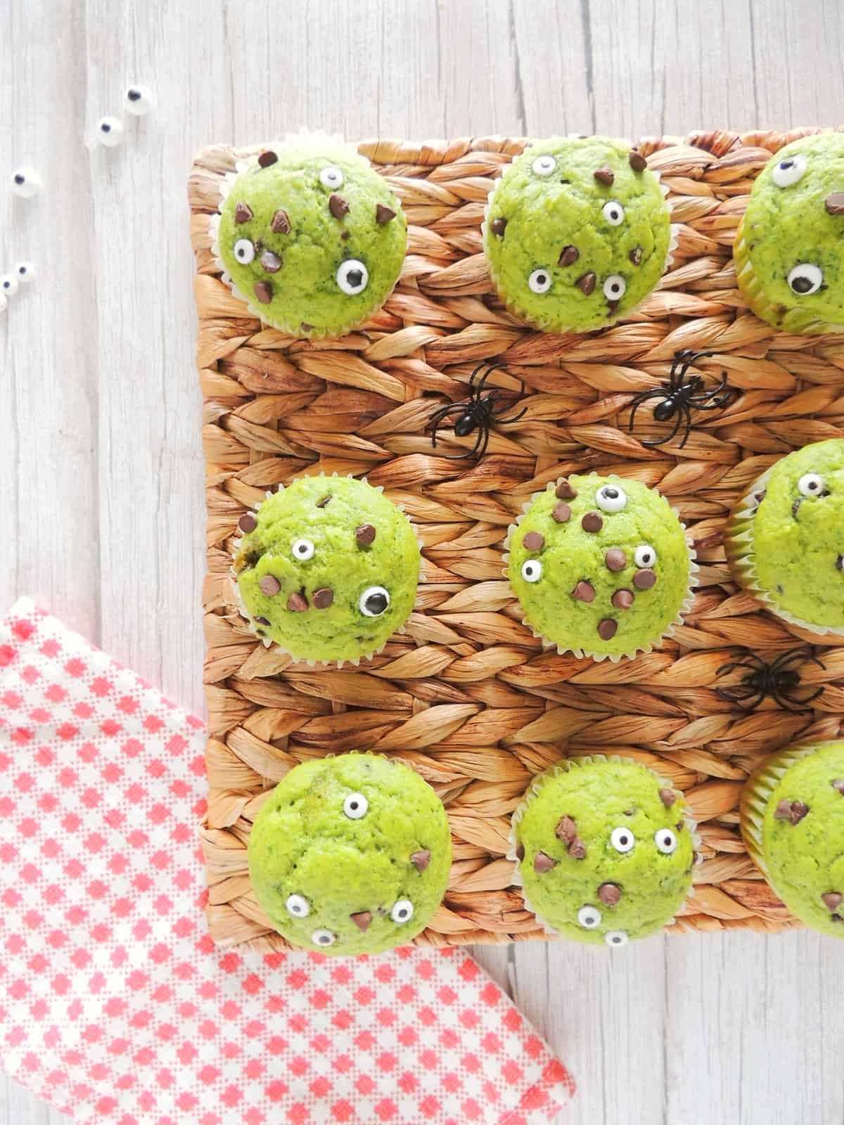 Halloween Monster Muffins (Dairy Free) - Dairy Free for Baby