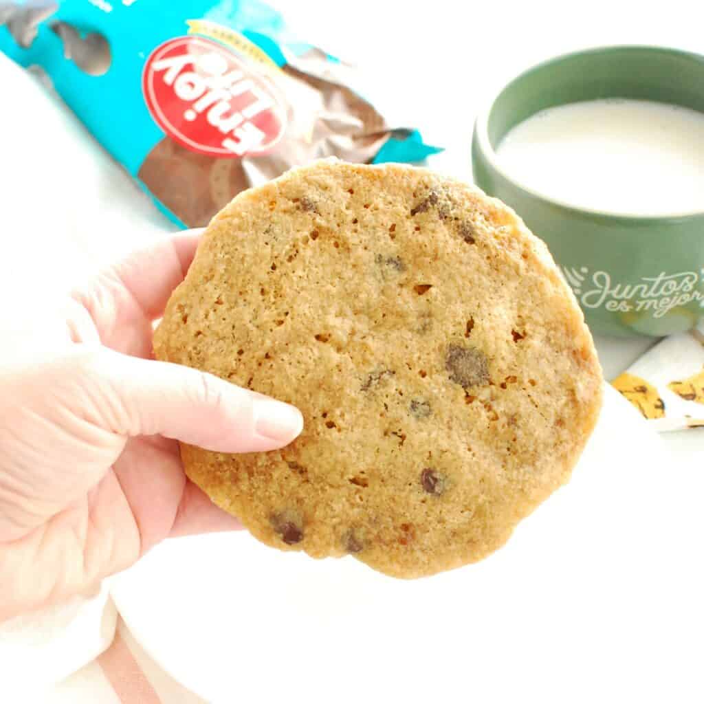 Dairy Free Microwave Chocolate Chip Cookie for One - Dairy Free for Baby