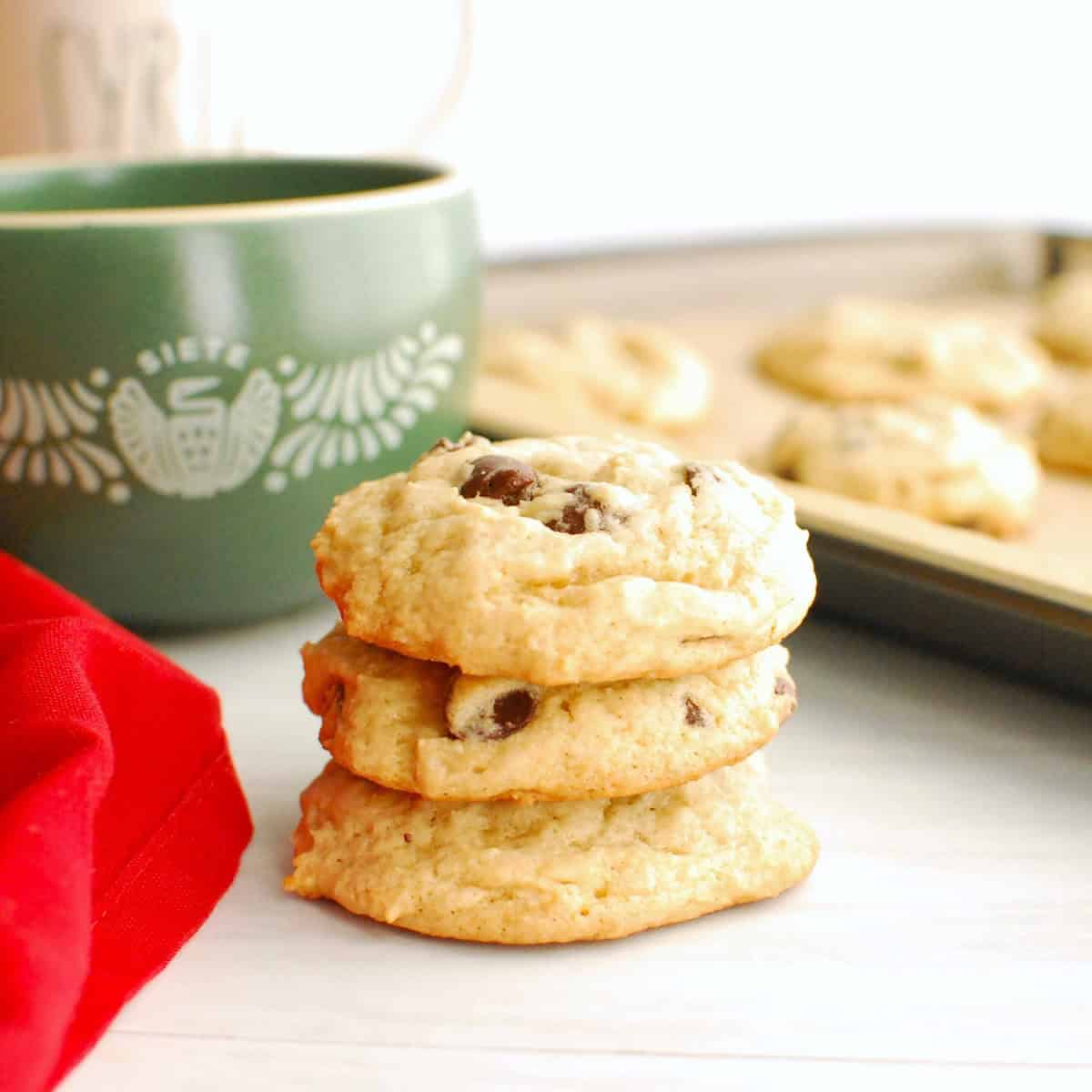 Maple Syrup Chocolate Chip Cookies - Dairy Free for Baby