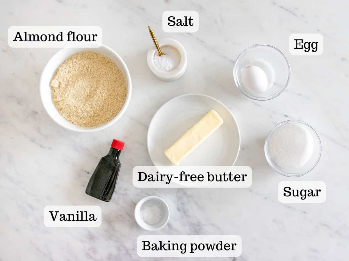 Almond Flour Christmas Cookies (Gluten Free and Dairy Free) - Dairy ...