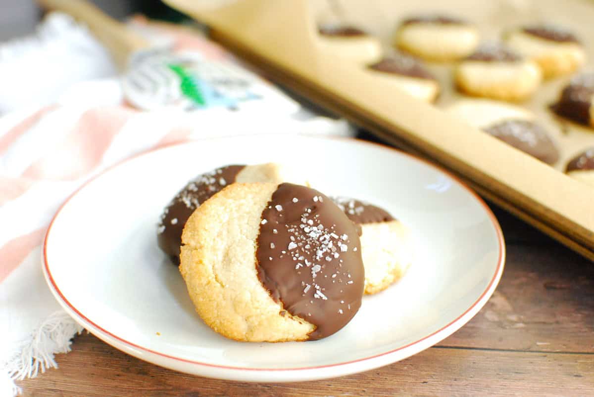 Dairy Free Almond Flour Shortbread Cookies - Dairy Free for Baby