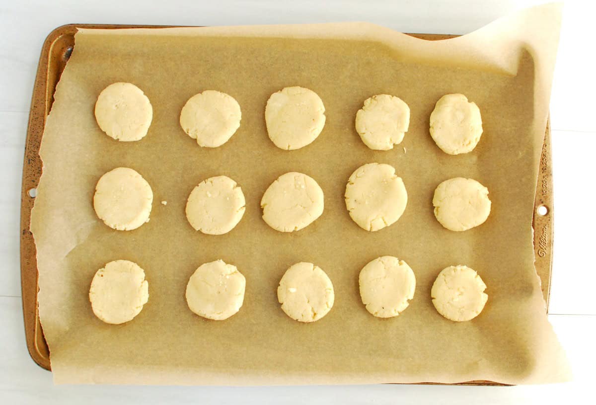Dairy Free Almond Flour Shortbread Cookies - Dairy Free for Baby