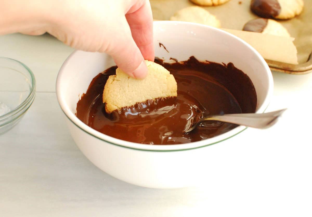 Dairy Free Almond Flour Shortbread Cookies - Dairy Free for Baby