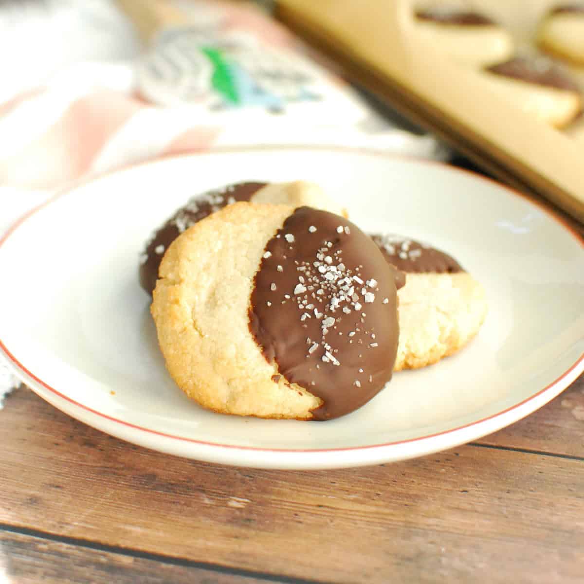 Dairy Free Almond Flour Shortbread Cookies - Dairy Free for Baby