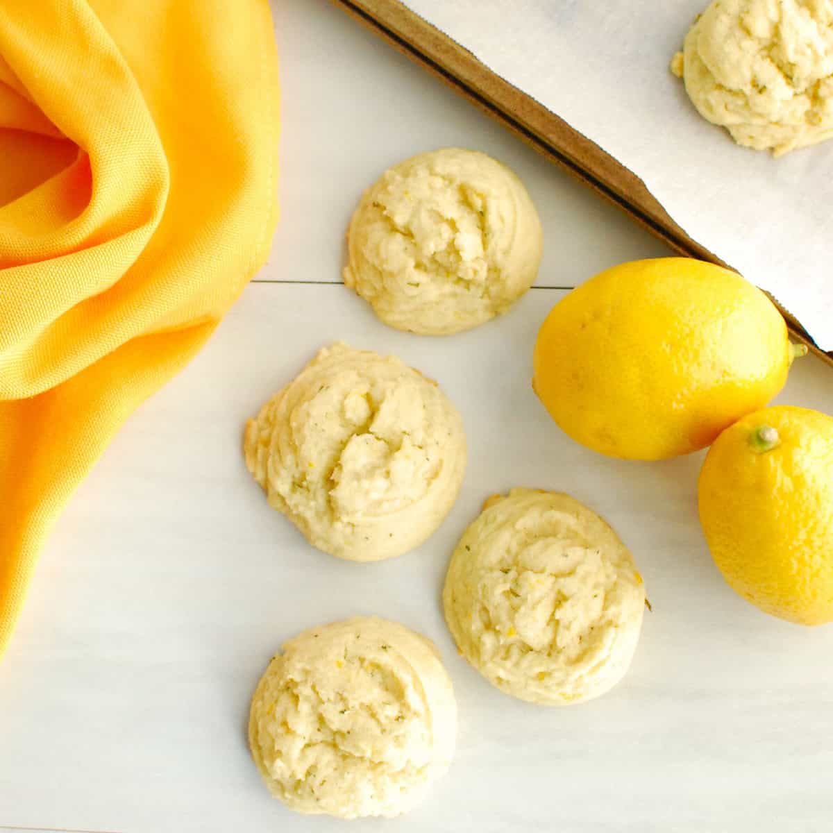 Lemon Olive Oil Rosemary Cookies - Dairy Free for Baby