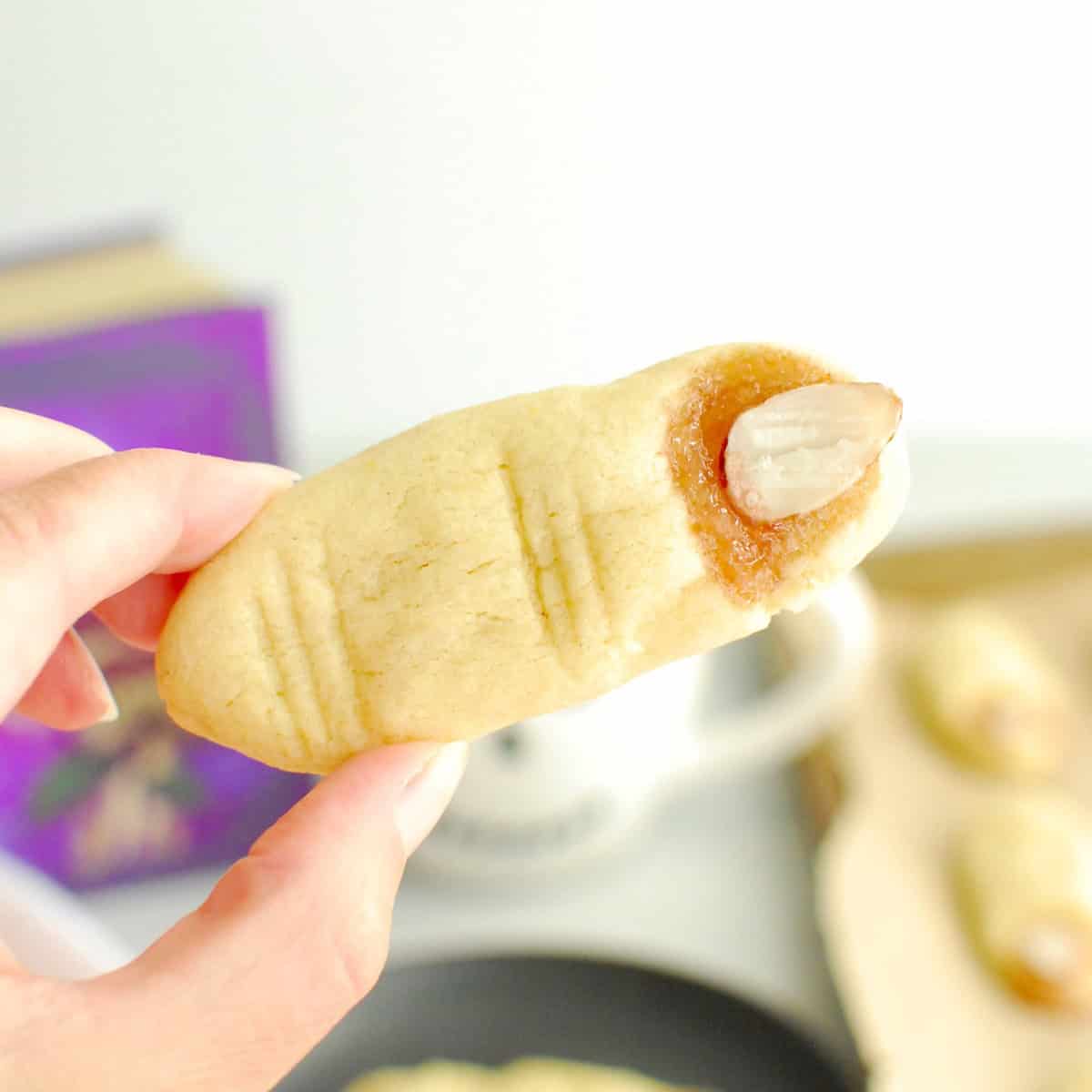 Halloween Finger Cookies (Made with Olive Oil)